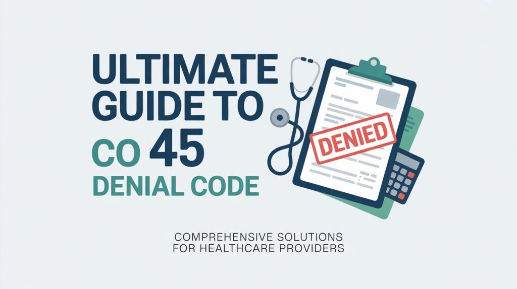 Ultimate Guide To CO 45 Denial Code - MZ Medical Billing